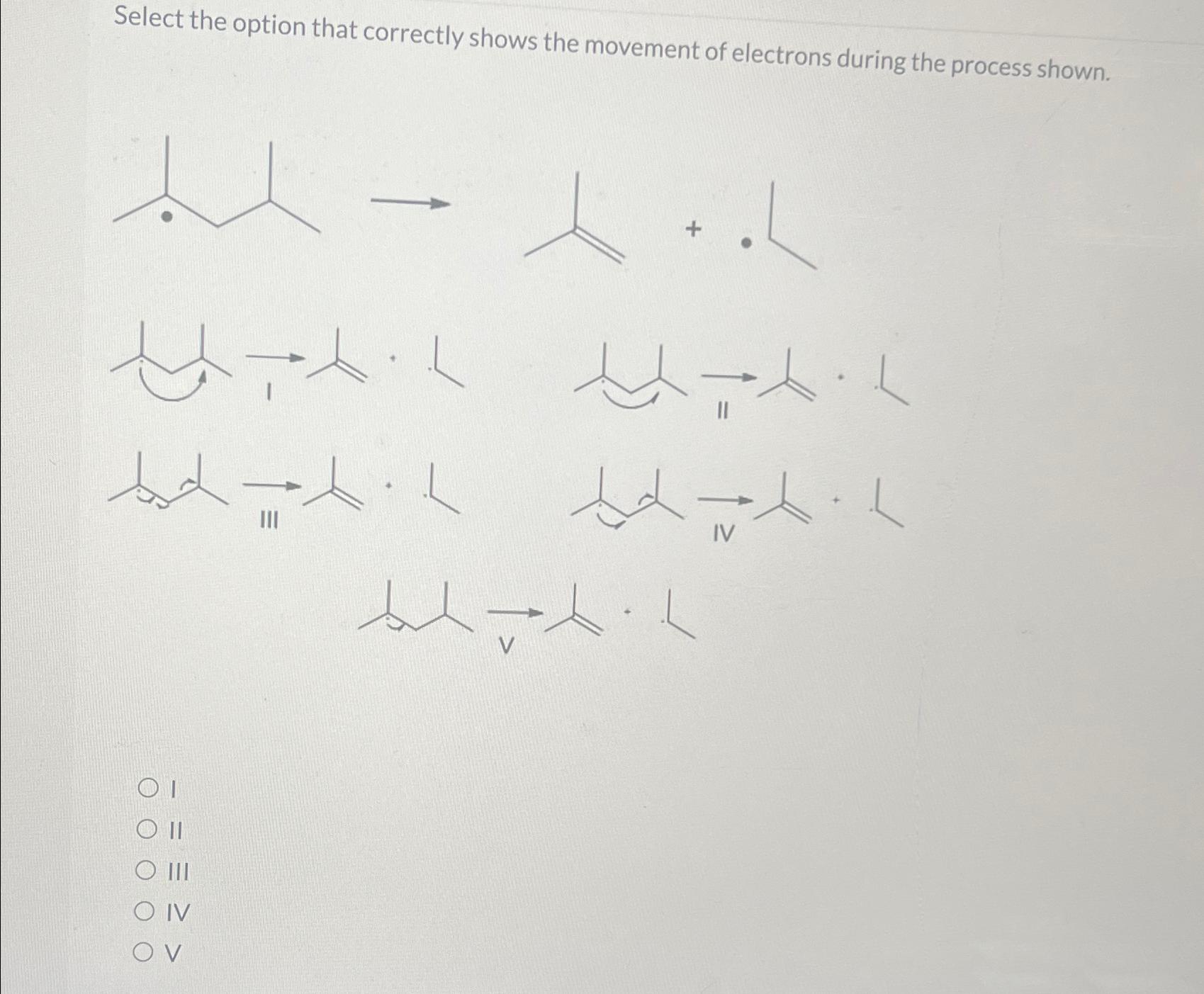 Solved Select the option that correctly shows the movement | Chegg.com