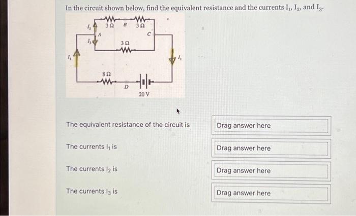 Solved In the circuit shown below, find the equivalent | Chegg.com