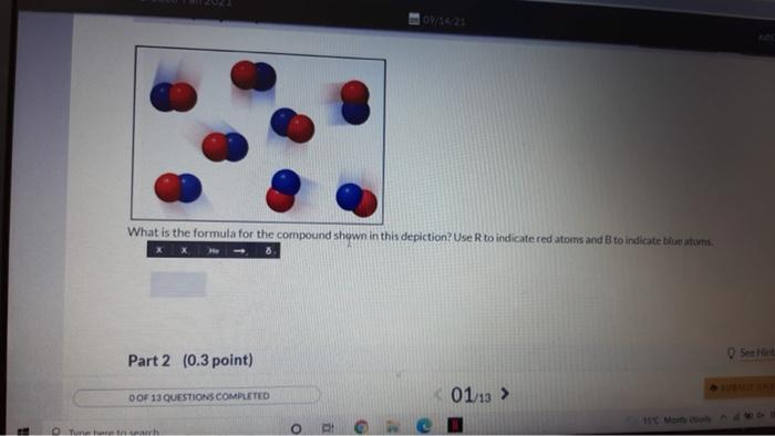 Solved DES What is the formula for the compound shown in | Chegg.com