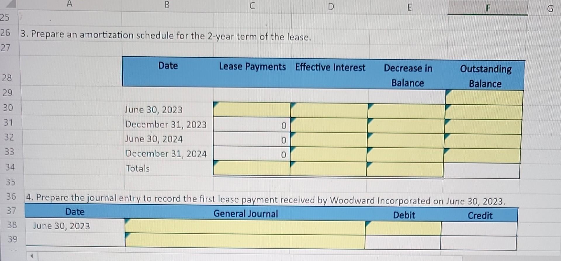 Solved On June 30, 2023, Clark, Incorporated leased | Chegg.com