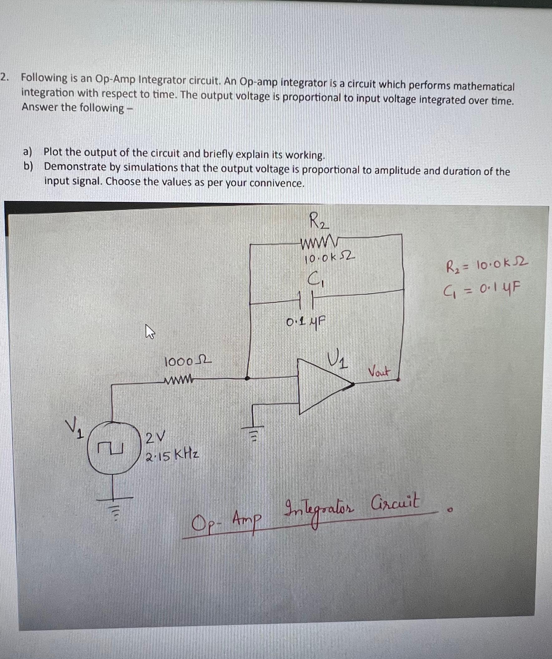 Solved Please impliment this circuit on Multisim and attach | Chegg.com Solved Please impliment this circuit on Multisim and attach | Chegg.com