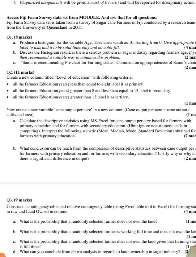 Solved Q3. (9 marks) Construct a contingency table and | Chegg.com Solved Q3. (9 marks) Construct a contingency table and | Chegg.com