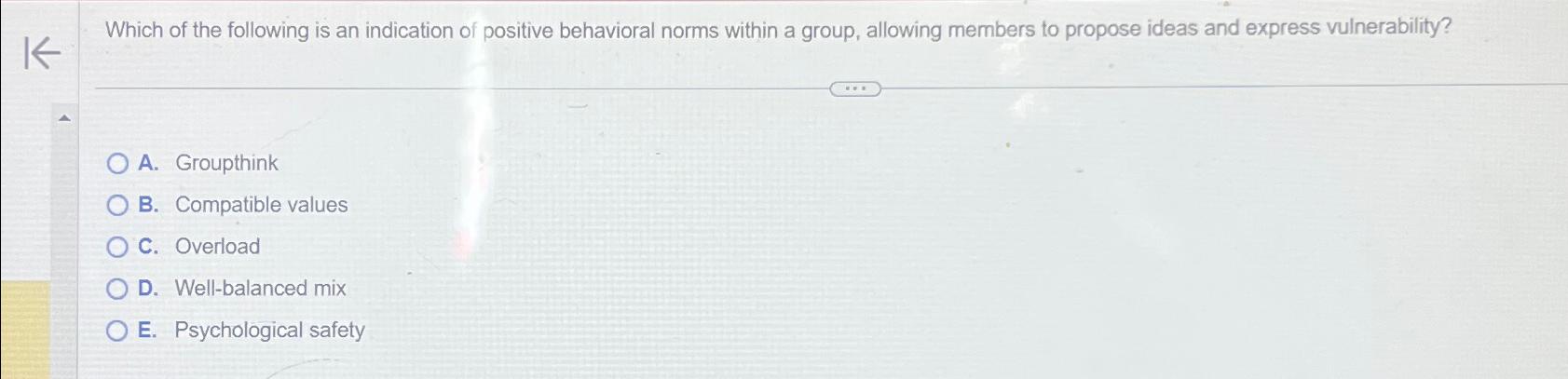 Solved Which of the following is an indication of positive | Chegg.com