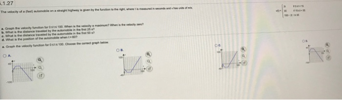 Solved Consider an object moving along a line with the | Chegg.com