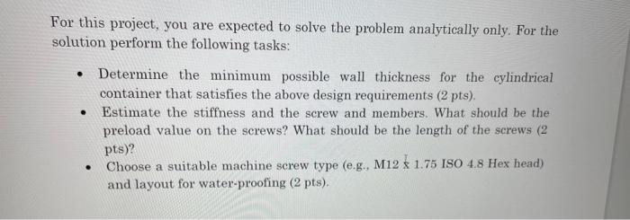 Solved For this task, you are to design the components and | Chegg.com