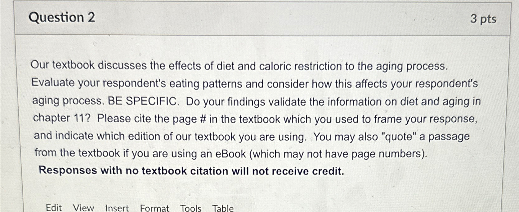 Solved Question 23 ﻿ptsOur textbook discusses the effects of | Chegg.com