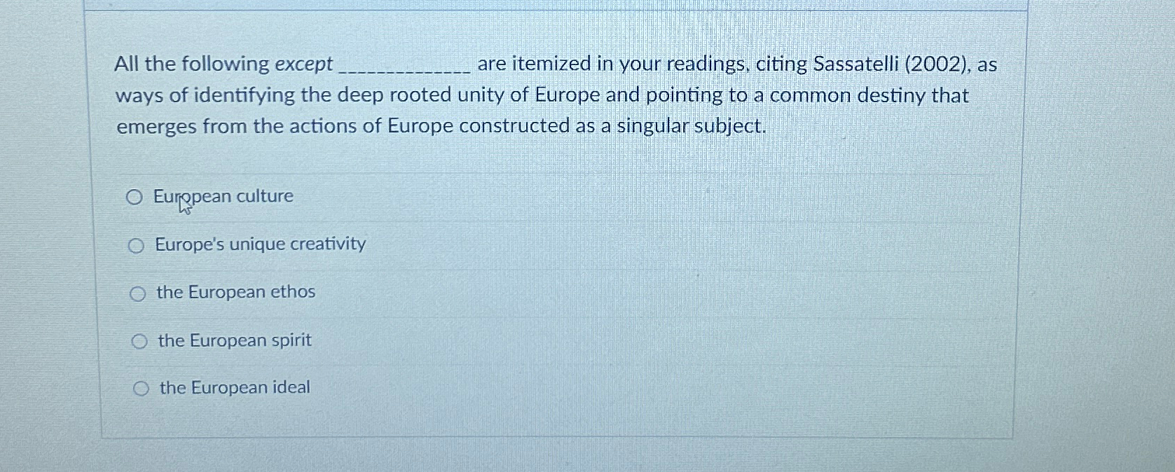 Solved All the following except are itemized in your | Chegg.com