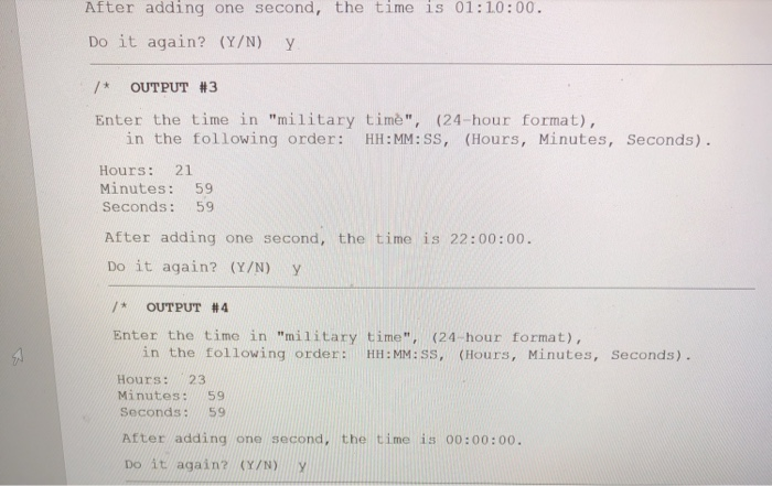 Solved HW_3f - struct Time - Write a program that prompts | Chegg.com