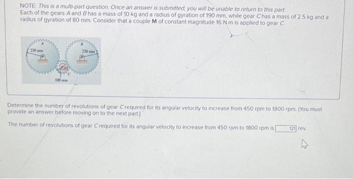 Solved NOTE: This is a multi-part question. Once an answer | Chegg.com