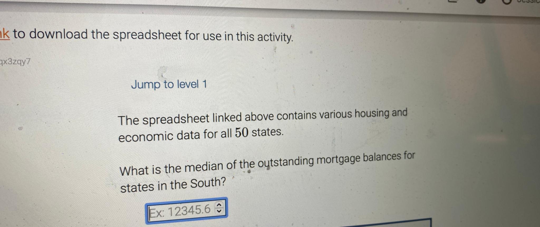 Solved to download the spreadsheet for use in this | Chegg.com