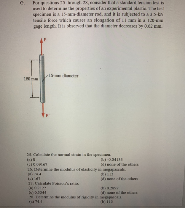 Solved For questions 25 through 28, consider that a standard | Chegg.com
