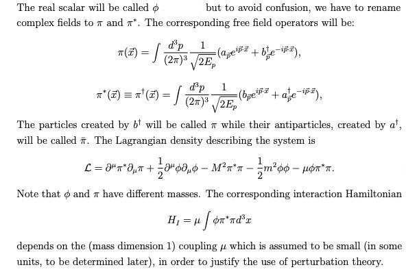 Solved The real scalar will be called ϕ but to avoid | Chegg.com