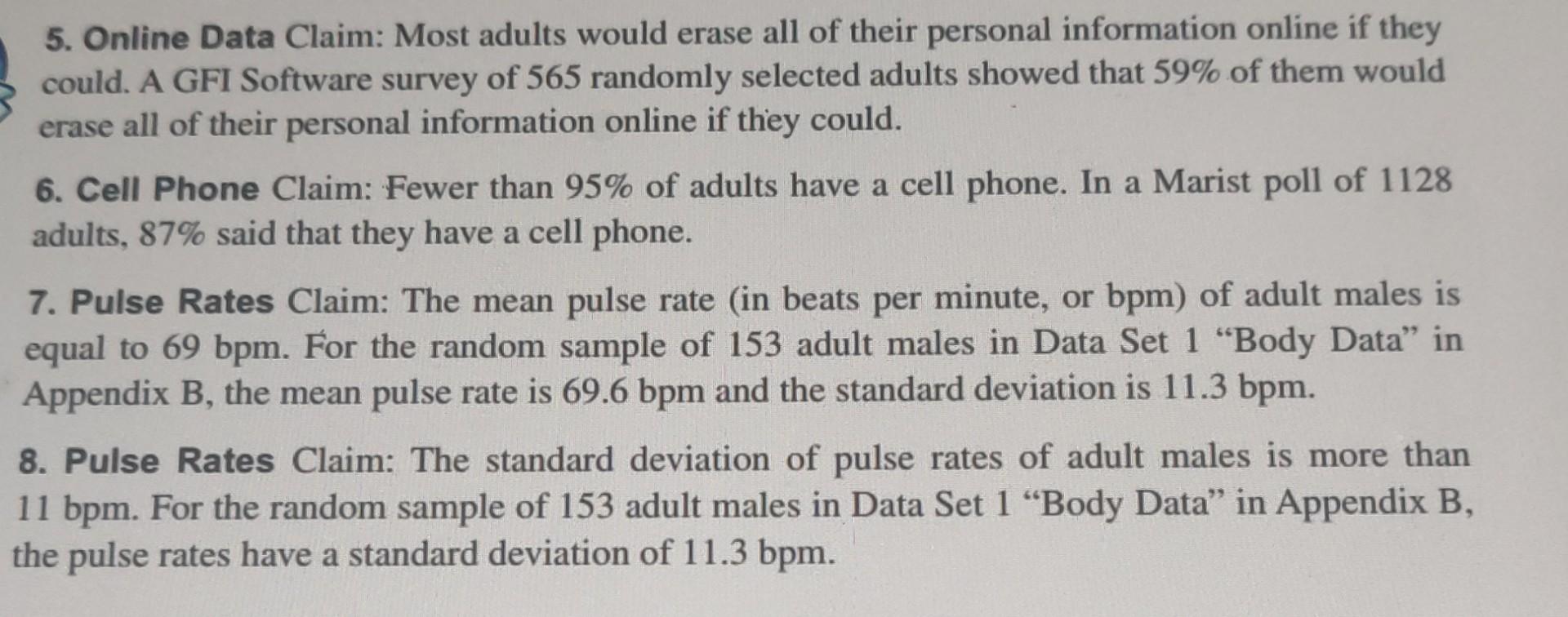 Solved Conclusions. In Exercises 9-12, refer to the exercise | Chegg.com