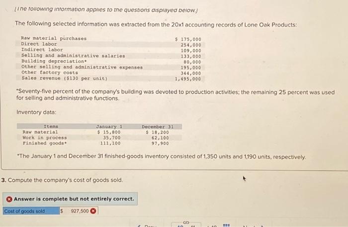 Solved [I he following intormation applies to the questions | Chegg.com Solved [I he following intormation applies to the questions | Chegg.com