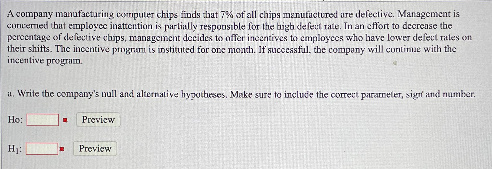 Solved A company manufacturing computer chips finds that 7% | Chegg.com
