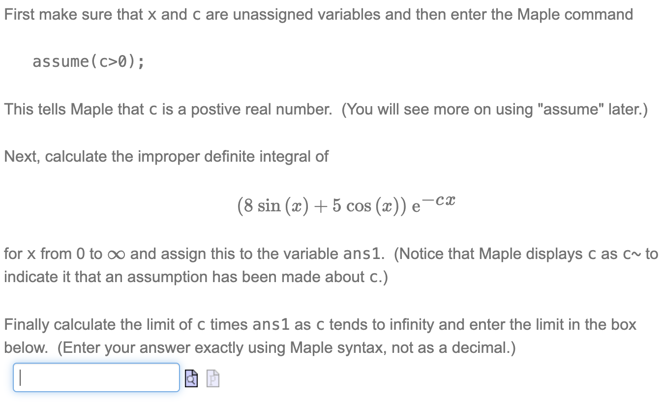 Solved First make sure that x ﻿and c ﻿are unassigned | Chegg.com