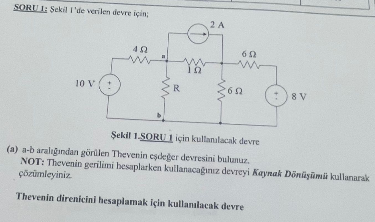 Solved For the circuit given in Figure 1: (a) ﻿Find the | Chegg.com