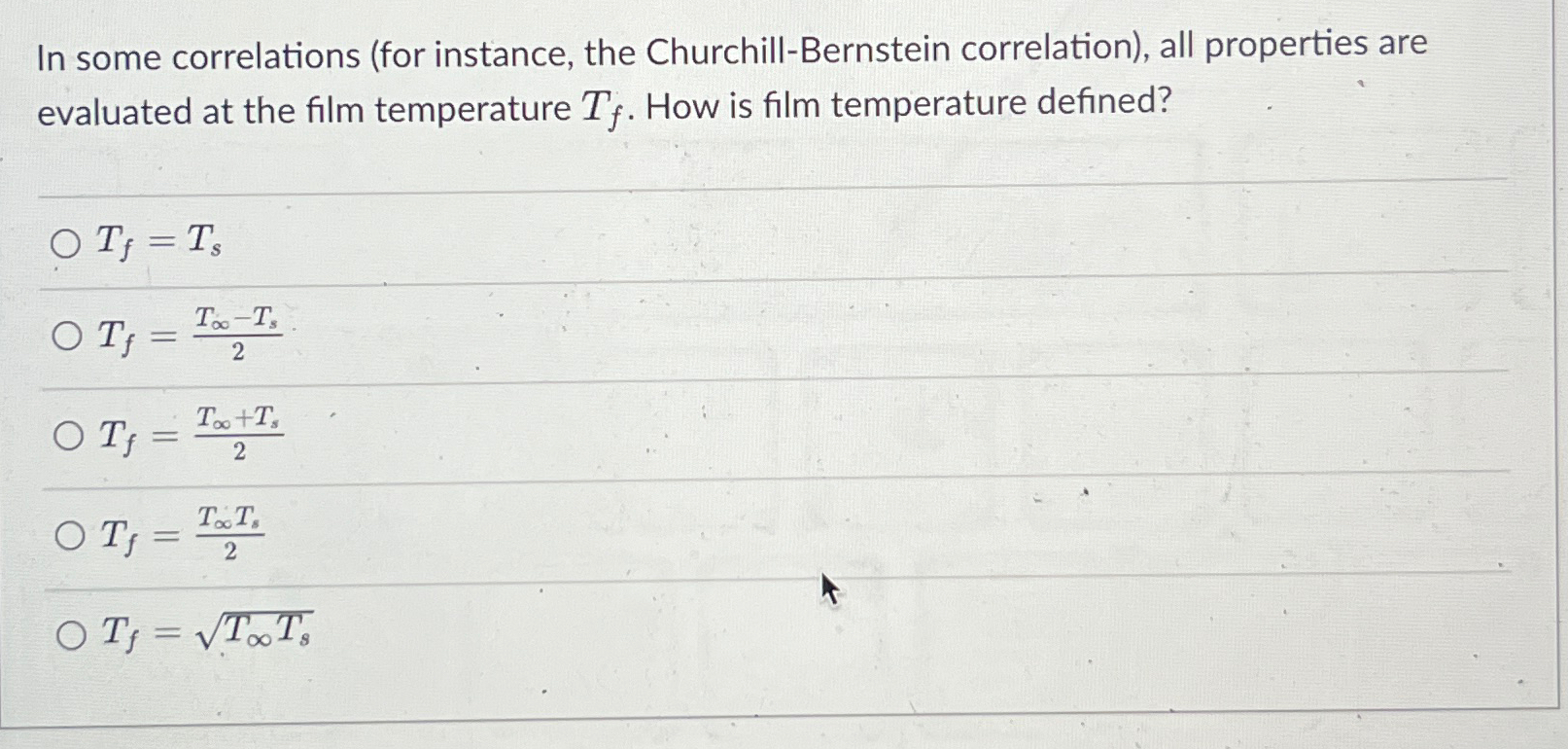 Solved In some correlations (for instance, the | Chegg.com
