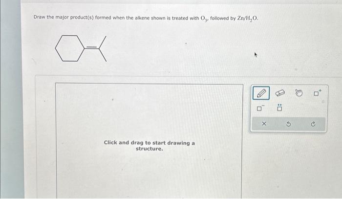 Solved Draw the major product(s) formed when the alkene | Chegg.com