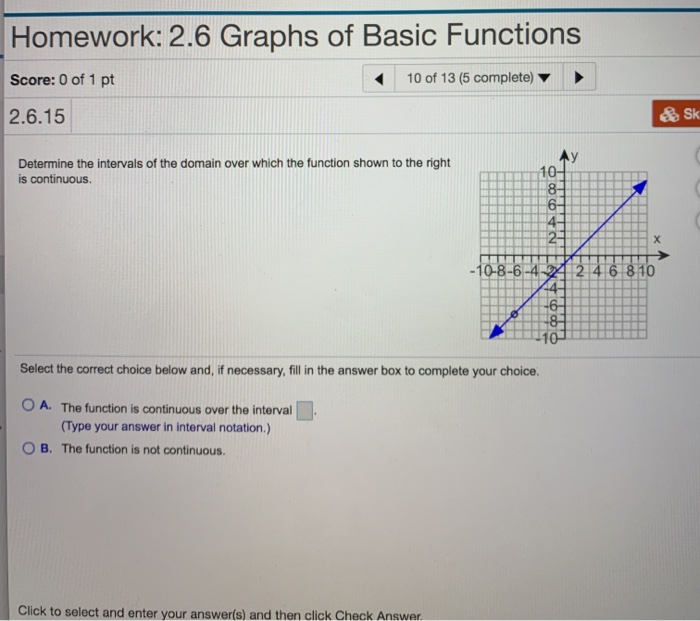 Solved Homework: 2.6 Graphs of Basic Functions HW Score | Chegg.com