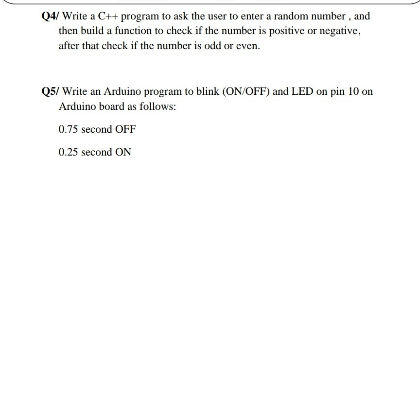 Solved Q4/ Write a C++ program to ask the user to enter a | Chegg.com