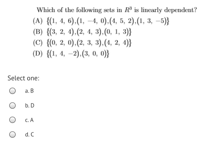 Solved The rank of an (5x4) matrix A is 2. The nullity (A') | Chegg.com