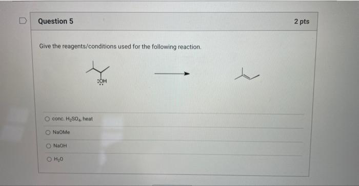 Solved What is the major organic product of the following | Chegg.com