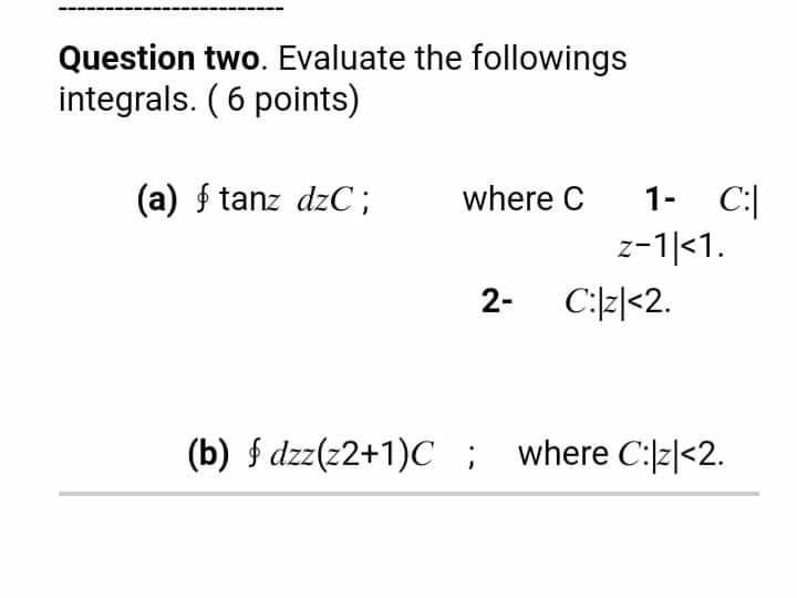 Solved Complex analysis | Chegg.com