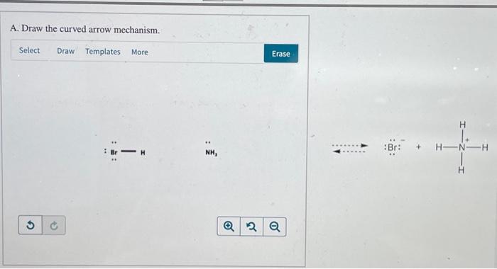 Solved A. Draw the curved arrow mechanism. | Chegg.com
