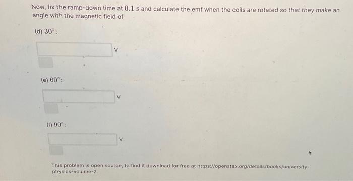 Solved A 50-turn coil has a diameter of 16 cm. The coil is | Chegg.com