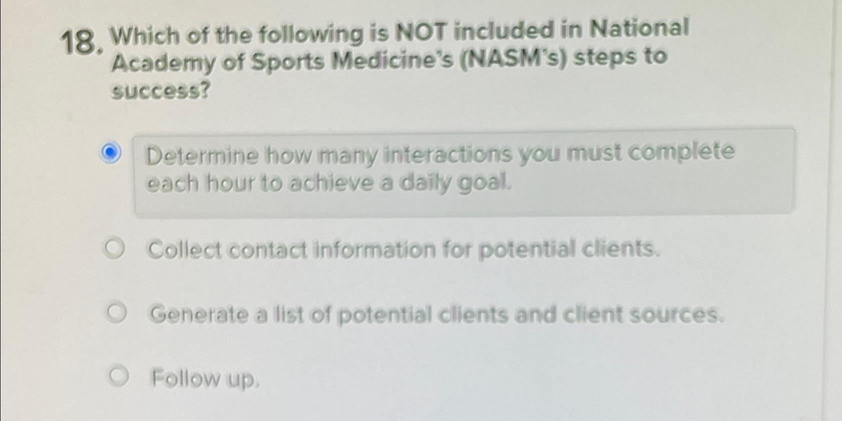 Solved Which of the following is NOT included in National | Chegg.com