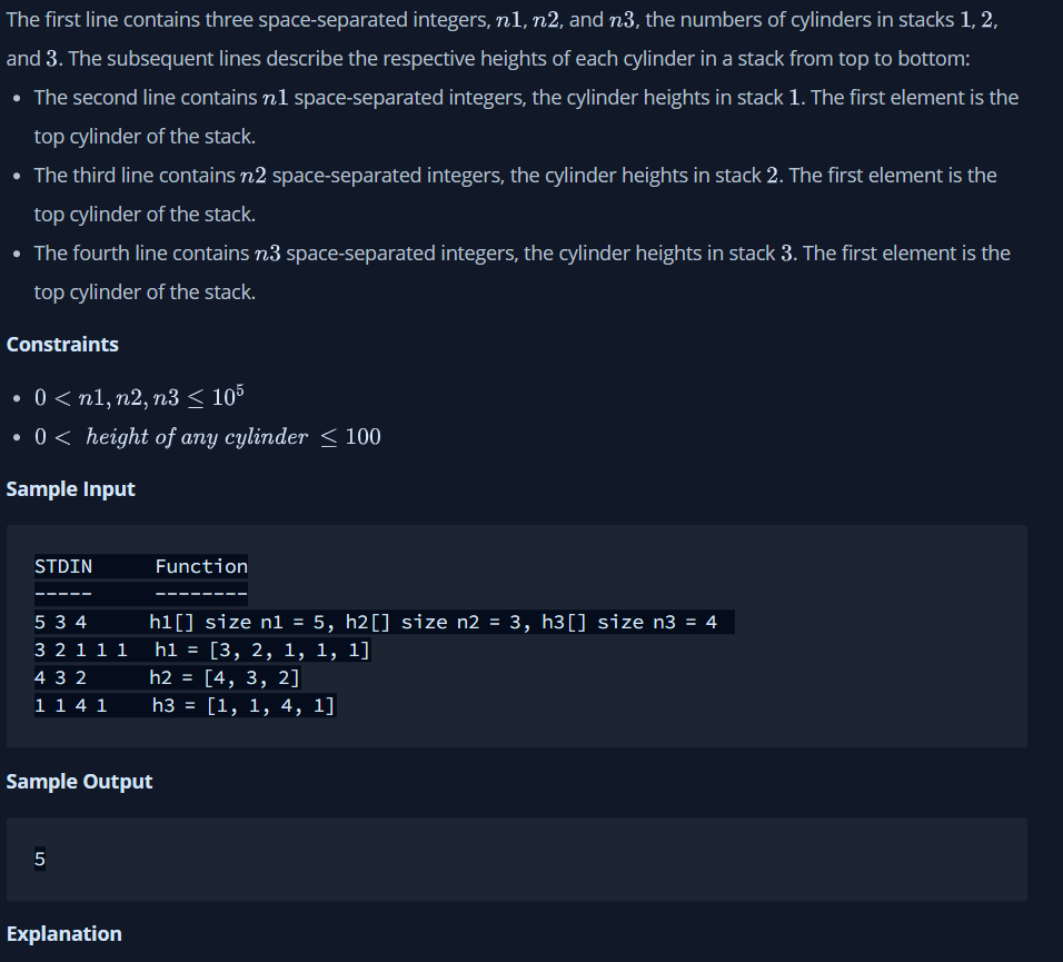 Solved I need help optimizing my code on HackerRank for this | Chegg.com