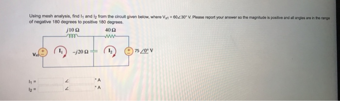 Solved Use mesh analysis to find the output current lo in | Chegg.com