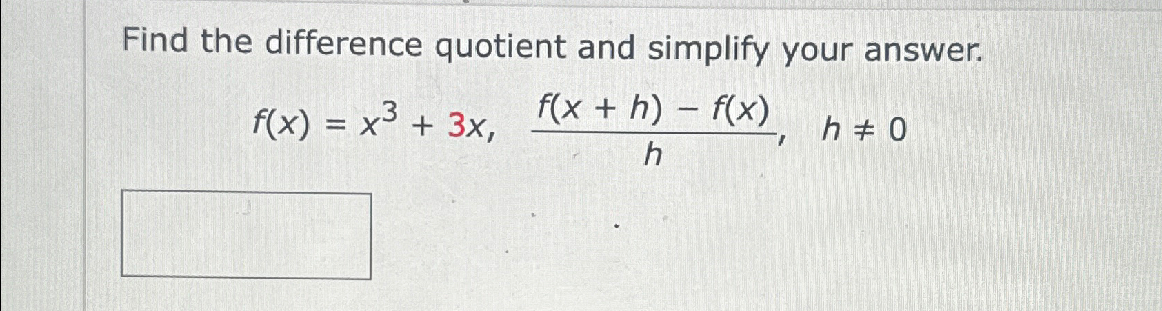 Solved Find the difference quotient and simplify your | Chegg.com