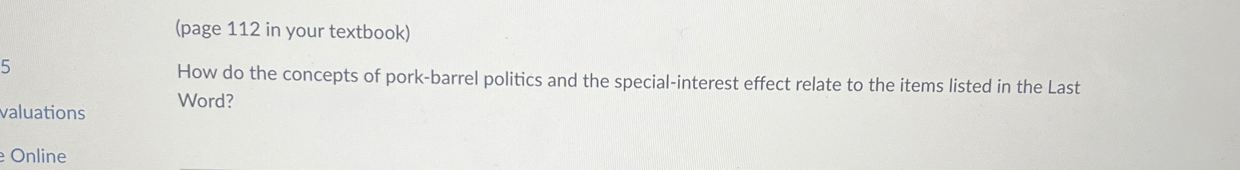 Solved (page 112 ﻿in your textbook)How do the concepts of | Chegg.com