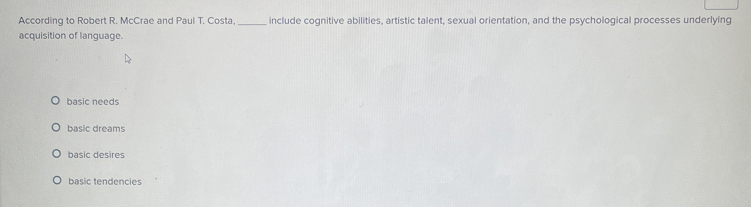High Quality SOLUTION According to Robert R. ﻿McCrae and Paul T. ﻿Costa ...