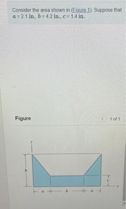 Solved Consider the area shown in (Figure 1). Suppose that | Chegg.com