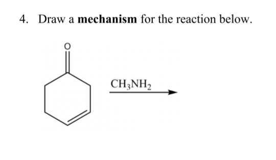 Solved Draw a mechanism for the reaction below. | Chegg.com