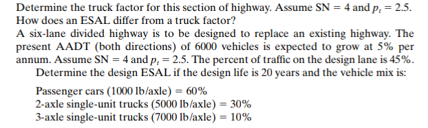 Solved Determine the truck factor for this section of | Chegg.com ...