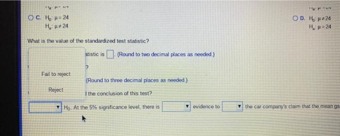 Solved Aca company says that the meang meage for its muy | Chegg.com