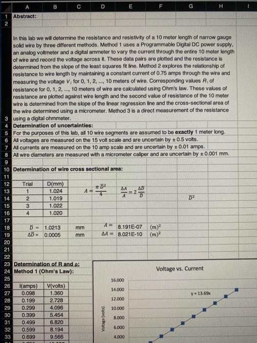 Solved Question 2 Calculate The Propagated Error On R From 
