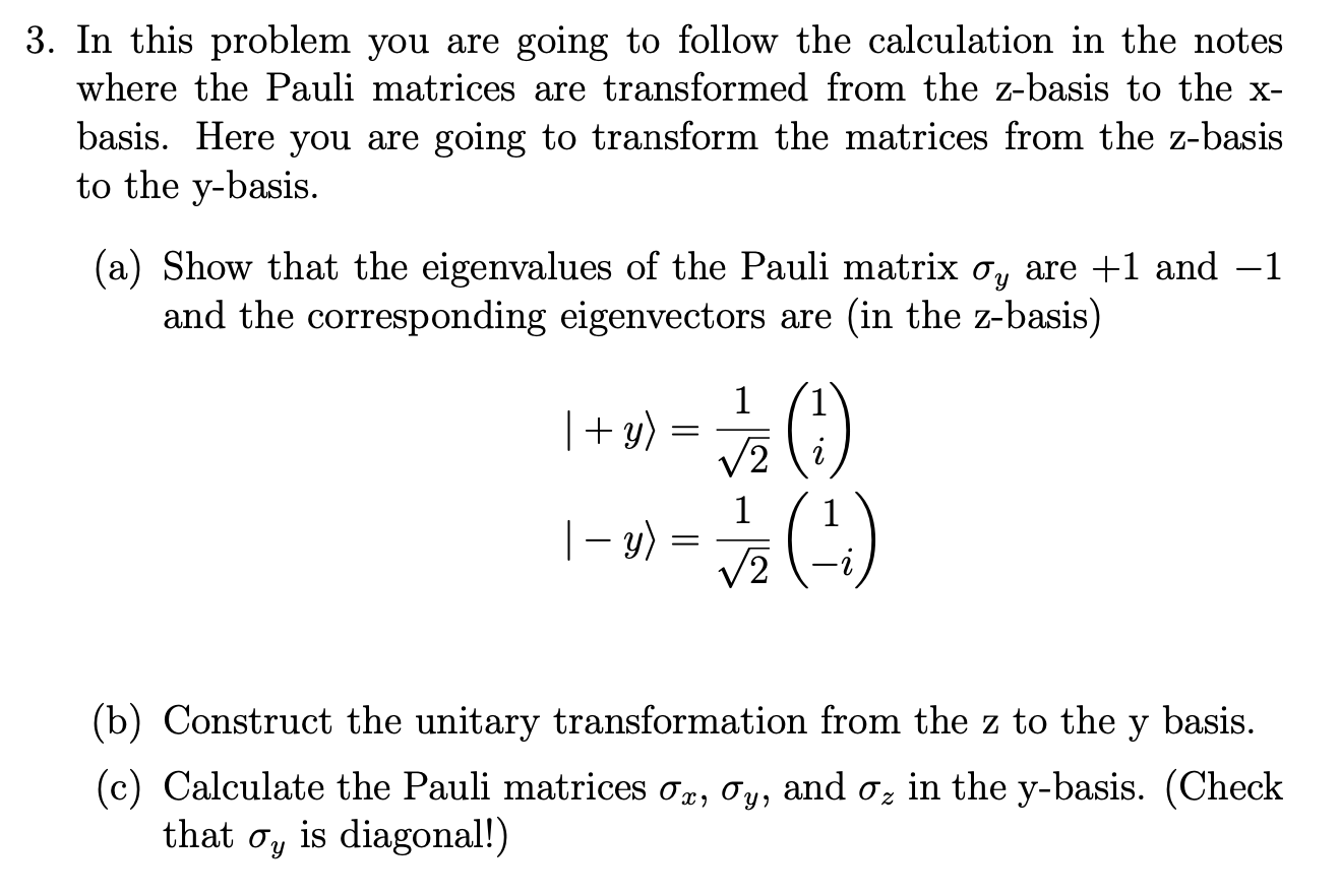 Solved In this problem you are going to follow the | Chegg.com