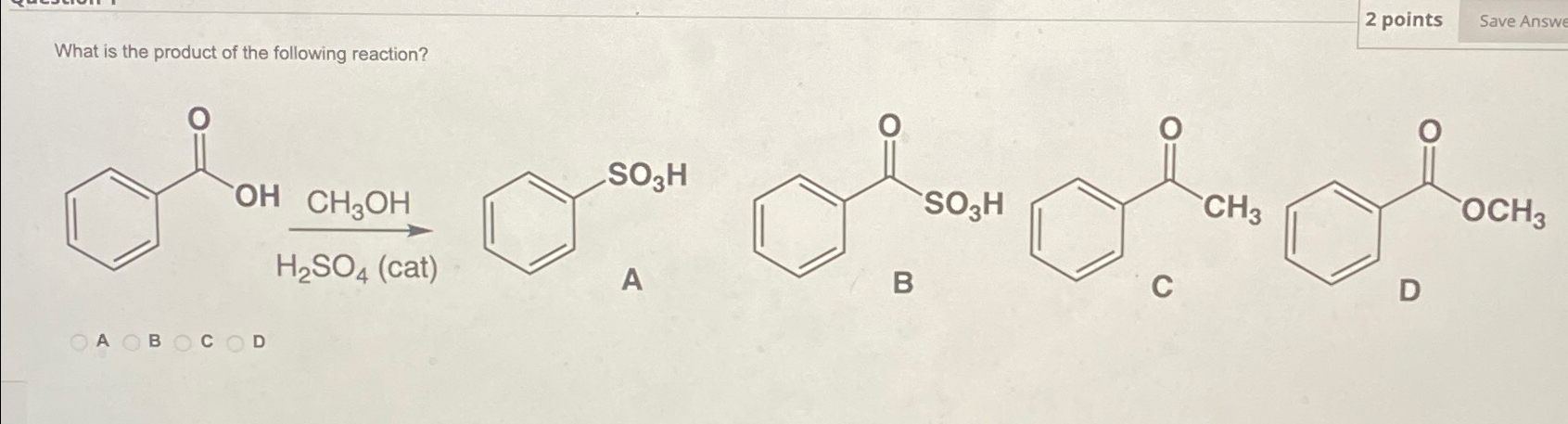 Solved 2 ﻿pointswhat Is The Product Of The Following 