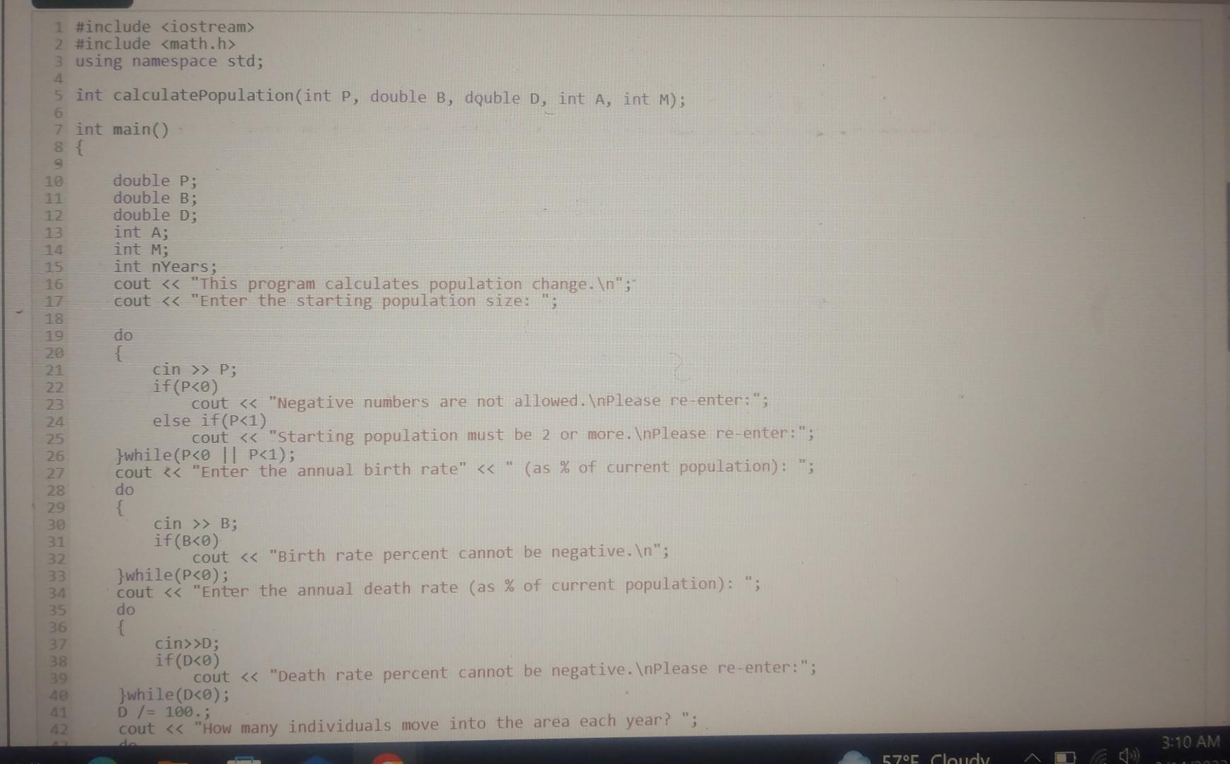 Solved Transient Population Populations are effected by the | Chegg.com