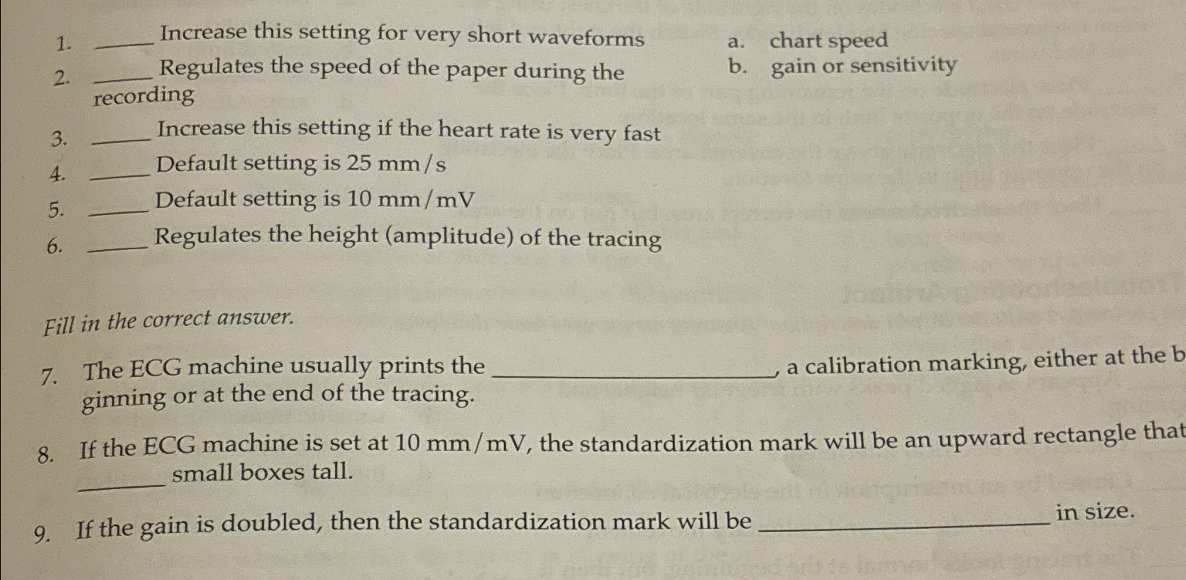 Solved Increase this setting for very short waveformsa. | Chegg.com