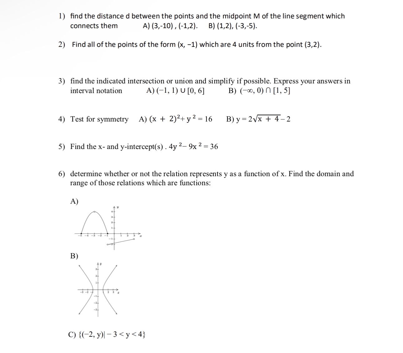 Solved find the distance d ﻿between the points and the | Chegg.com