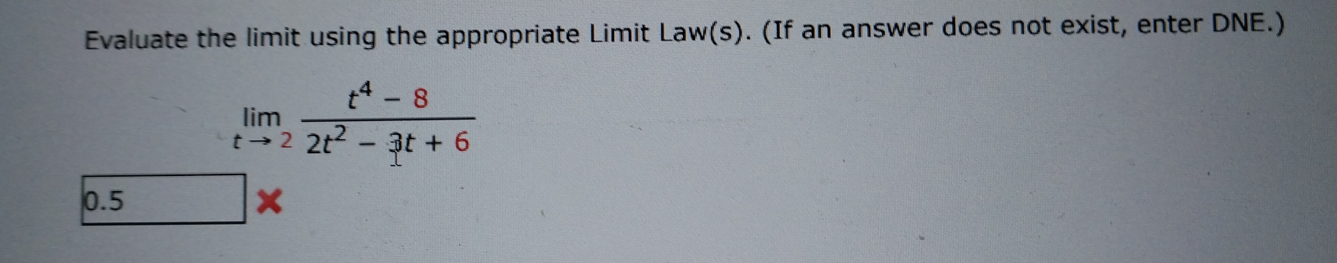 Solved Evaluate the limit using the appropriate Limit | Chegg.com