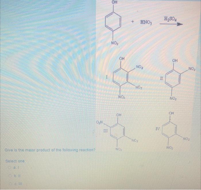 Solved H H2SO4 HNO3 NO2 H H NO2 NO2 I I NO2 NO2 NO2 CH OH . | Chegg.com