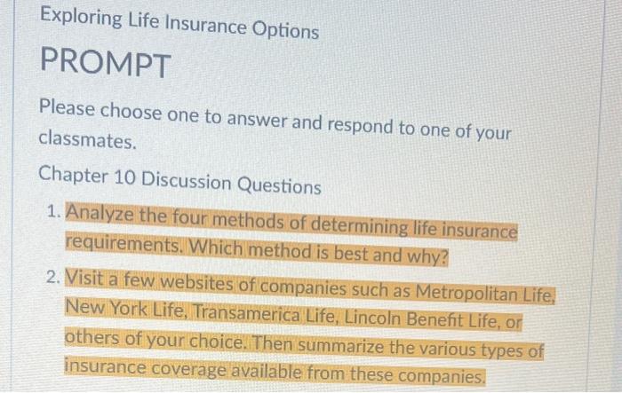 Solved Please choose one to answer and respond to one of | Chegg.com