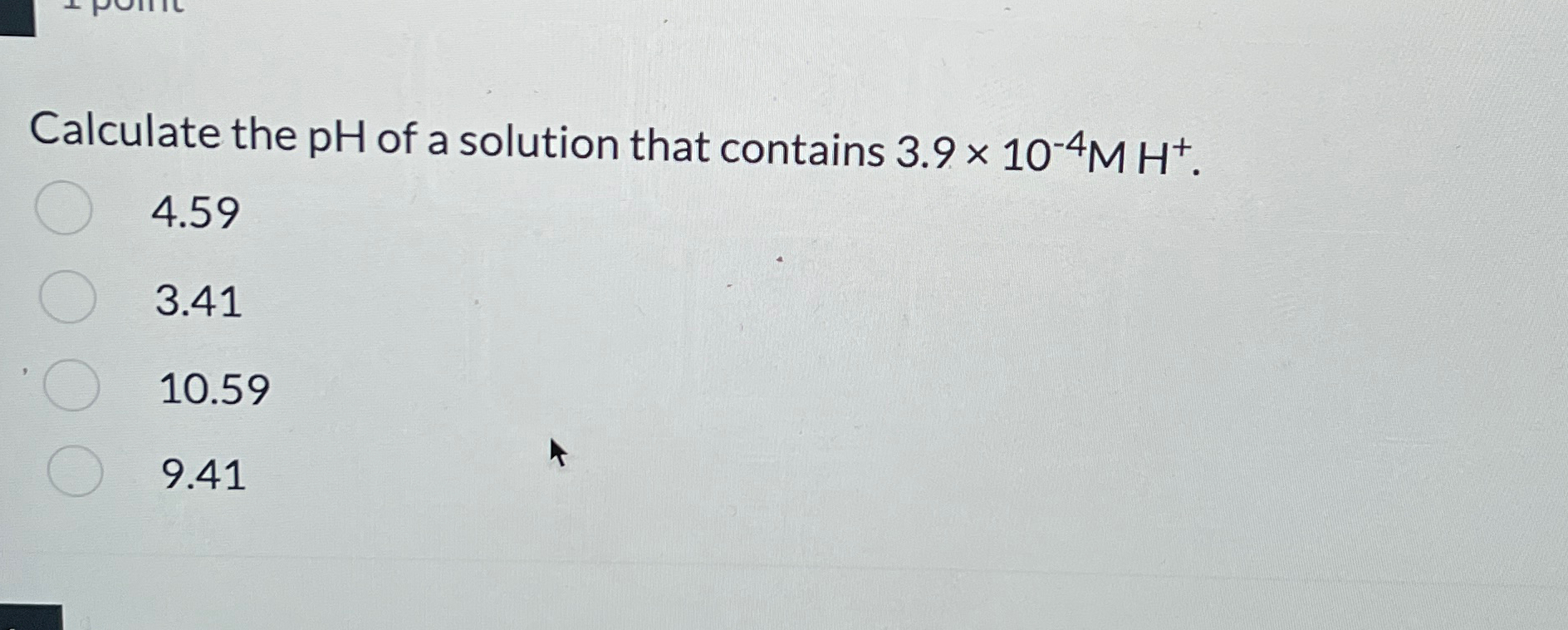 Solved Calculate the pH ﻿of a solution that contains | Chegg.com